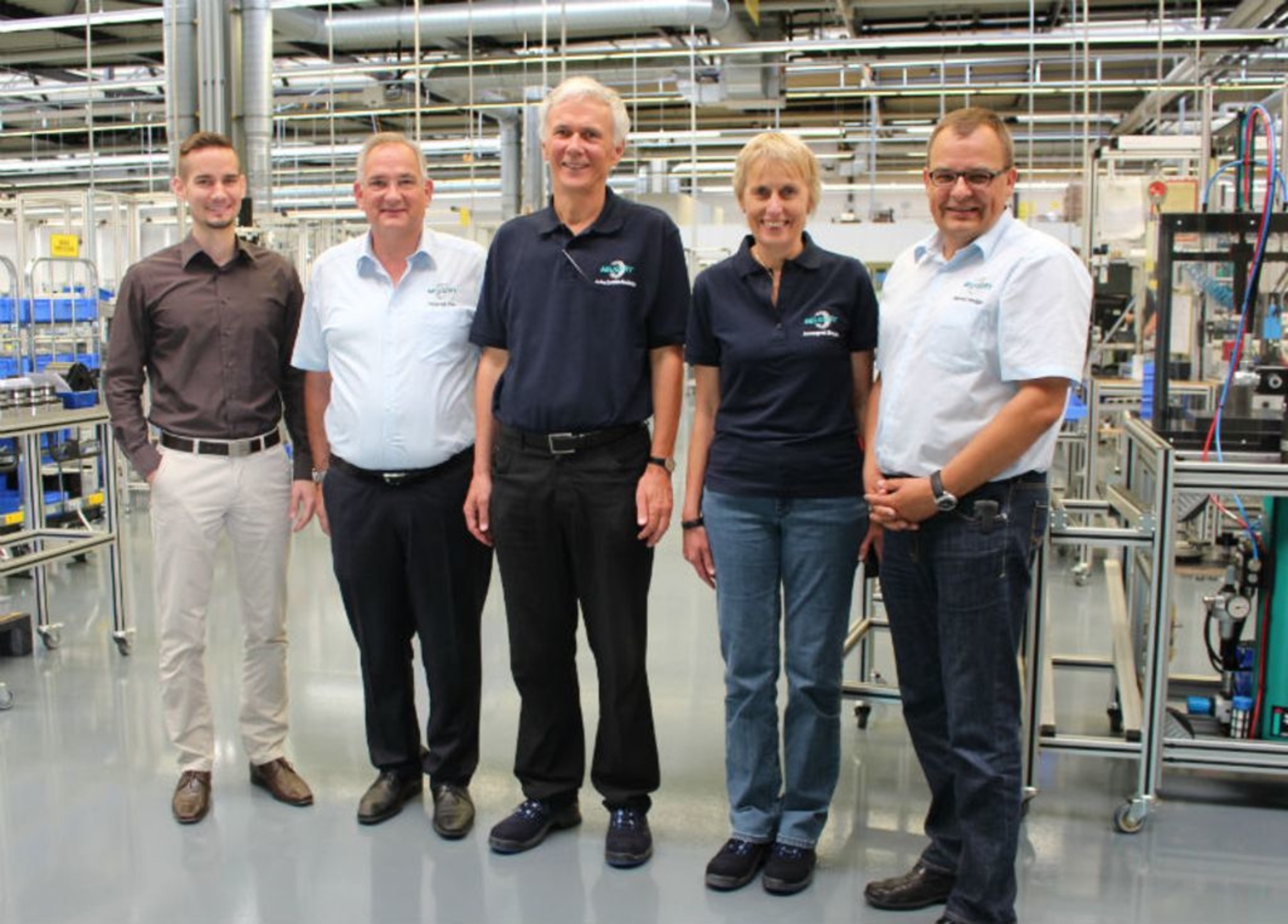 Landesbischof als Industriepraktikant bei Firma Neugart - Kippenheim