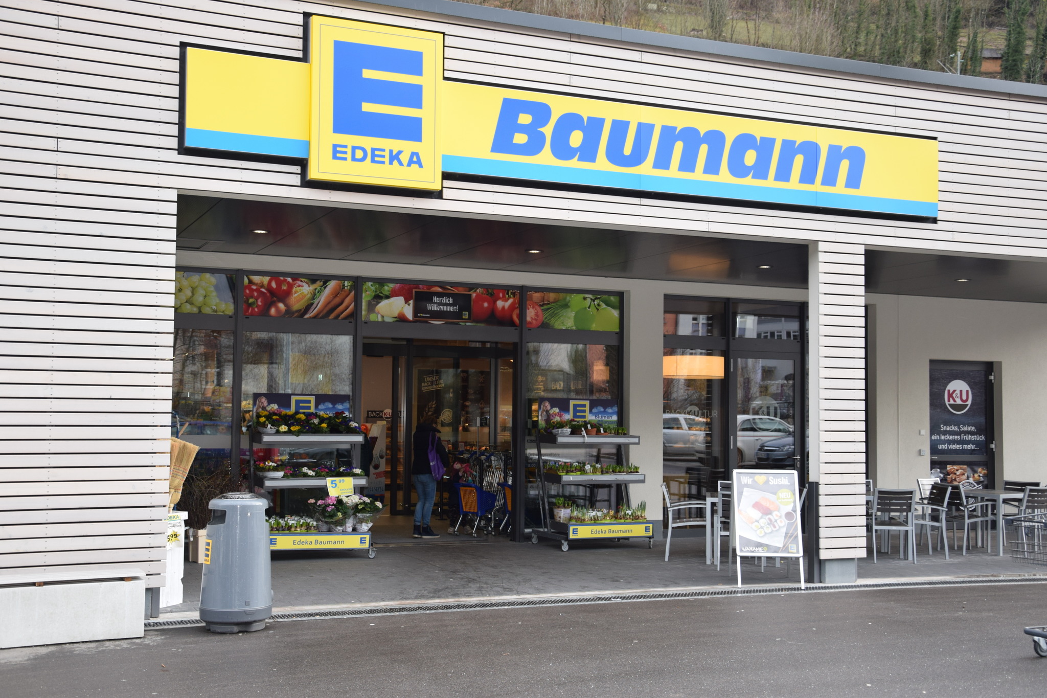 Wir kaufen lokal: "EDEKA-Markt Baumann" - Hornberg