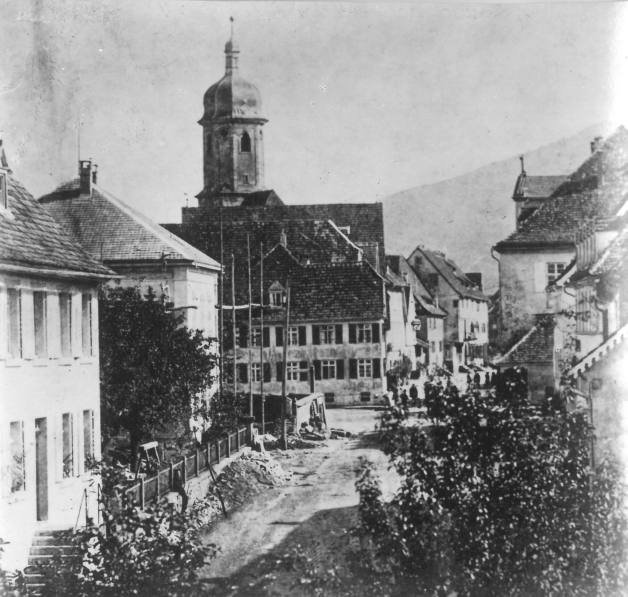 Zum Tag der Fotografie: Älteste bekannte Aufnahme Oberkirchs - Oberkirch