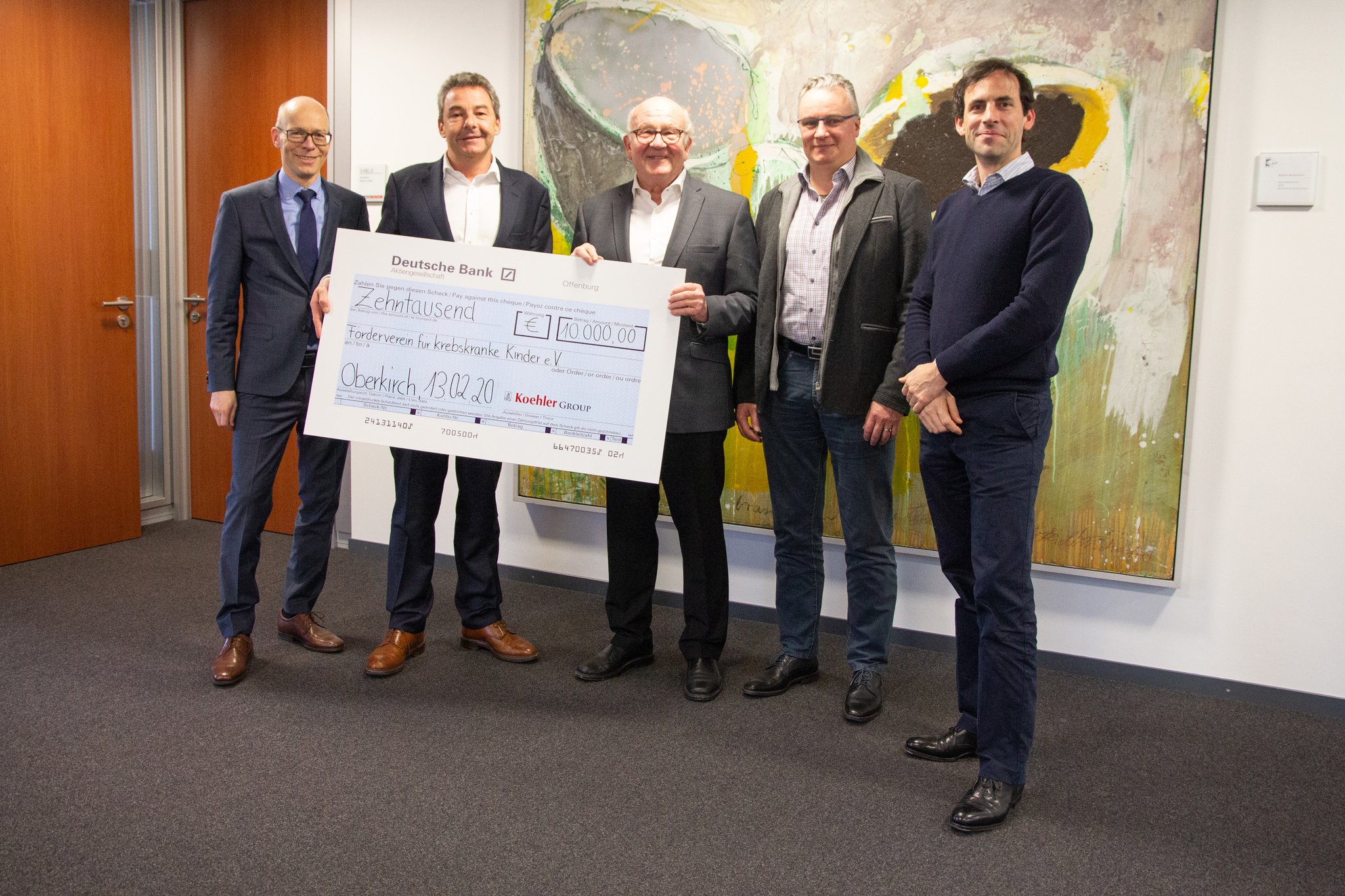 Koehler Paper Group: 126.459 Kilometer für den Förderverein - Oberkirch