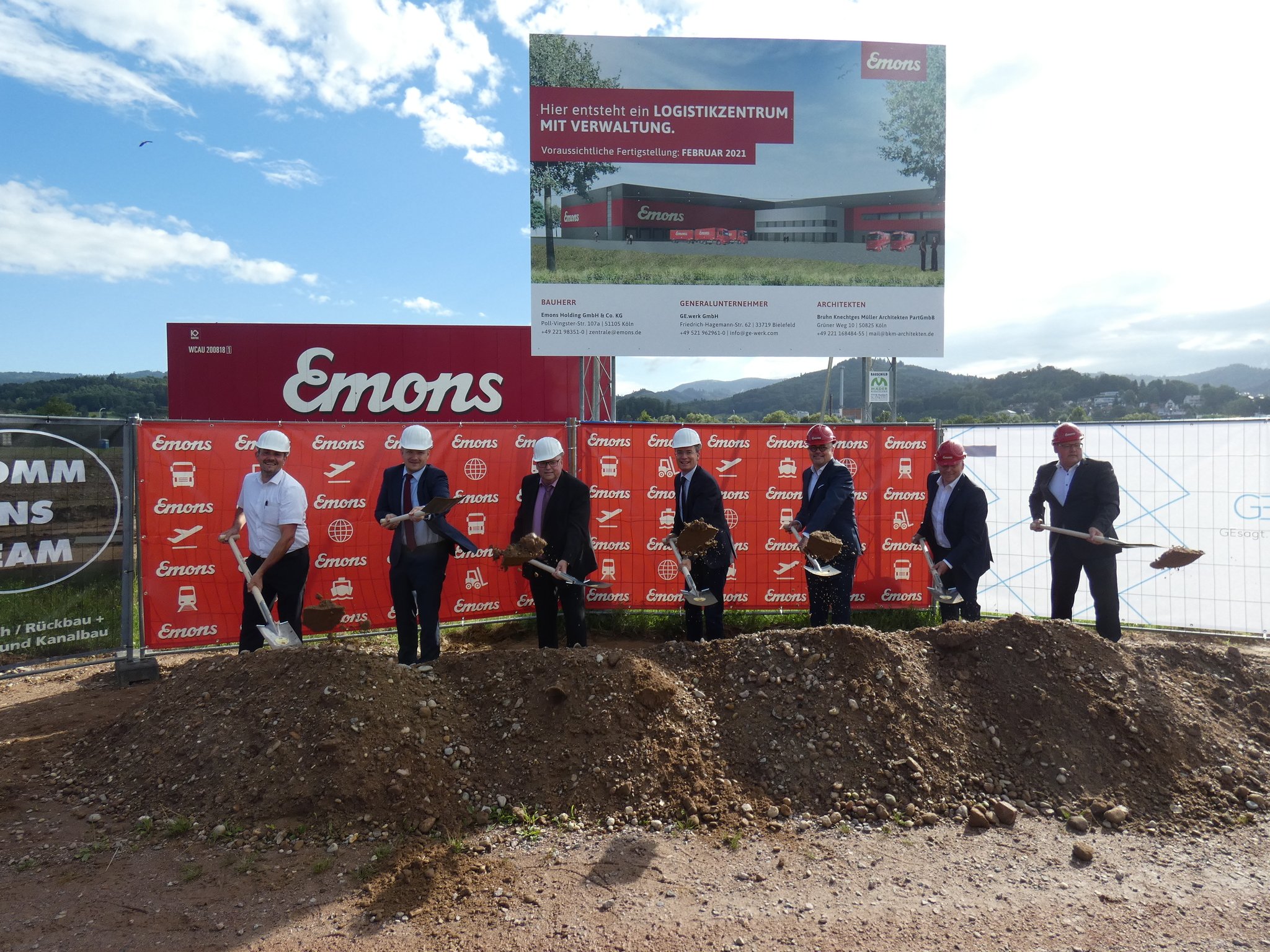 Erster Spatenstich für Emons Logistik: Modernes Warehouse mit ...