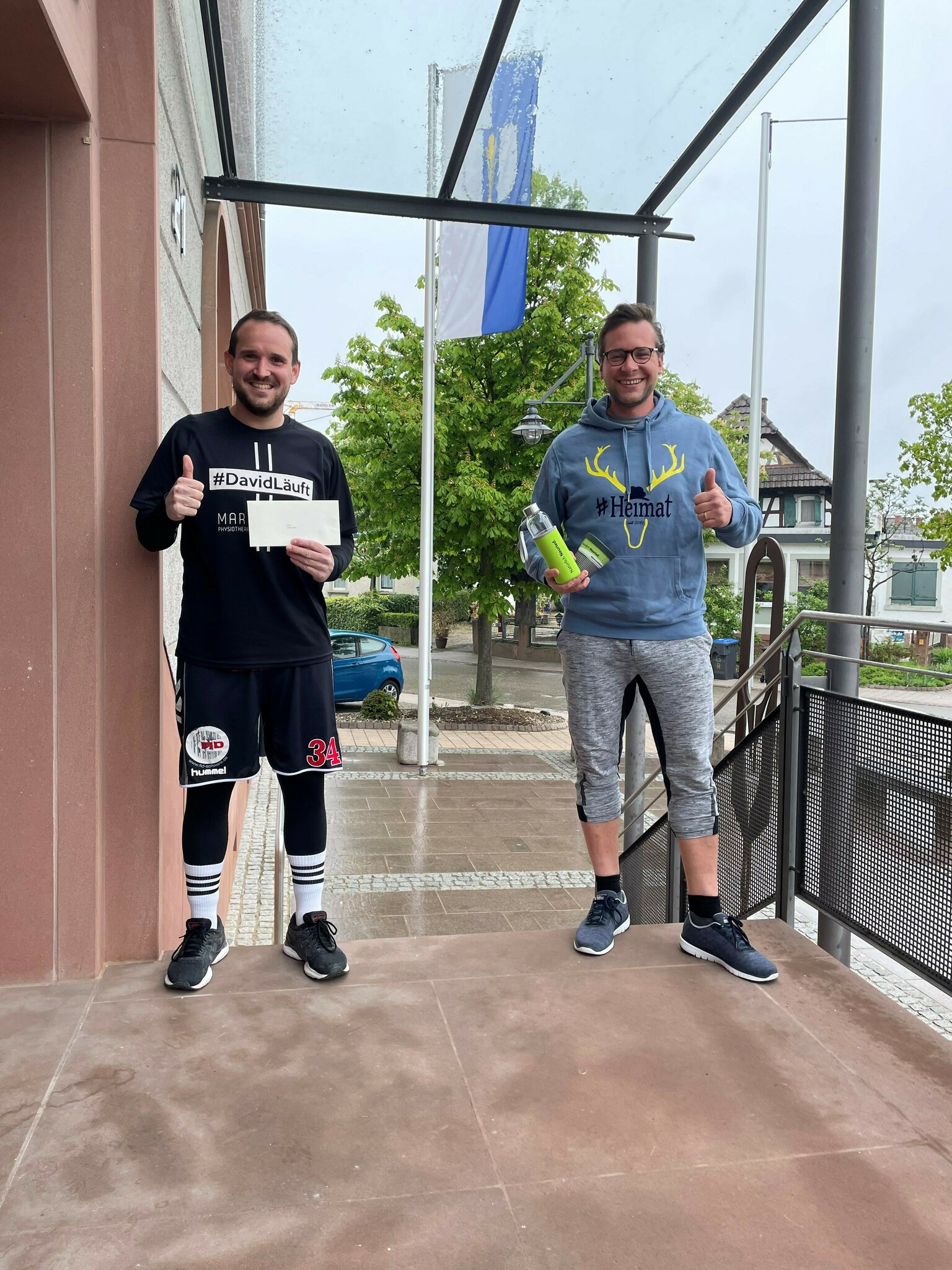 David Fritsch läuft für guten Zweck: Drei Projekte werden unterstützt ...