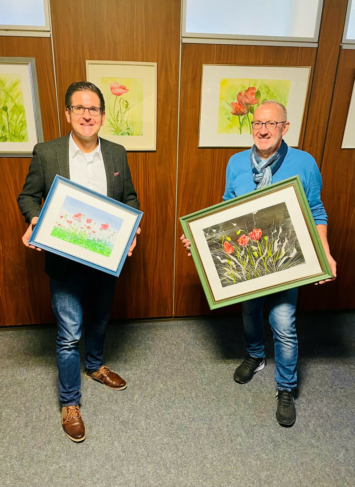 Heinrich Sauer stellt seine Werke aus: Kunst im Rathaus Kappelrodeck ...