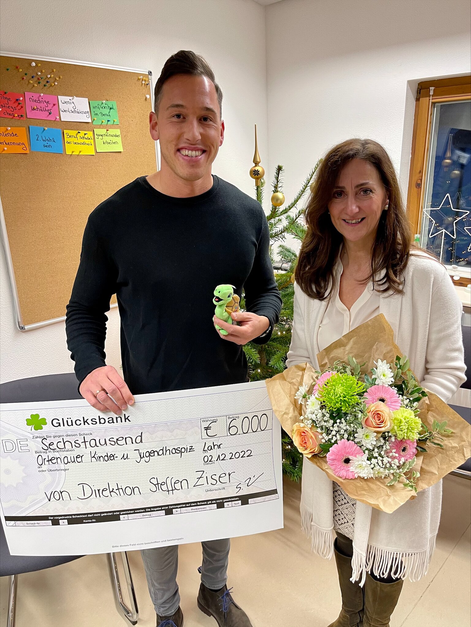 Kinder- und Jugendhospizdienst: Spende von Vermögensberater Steffen ...