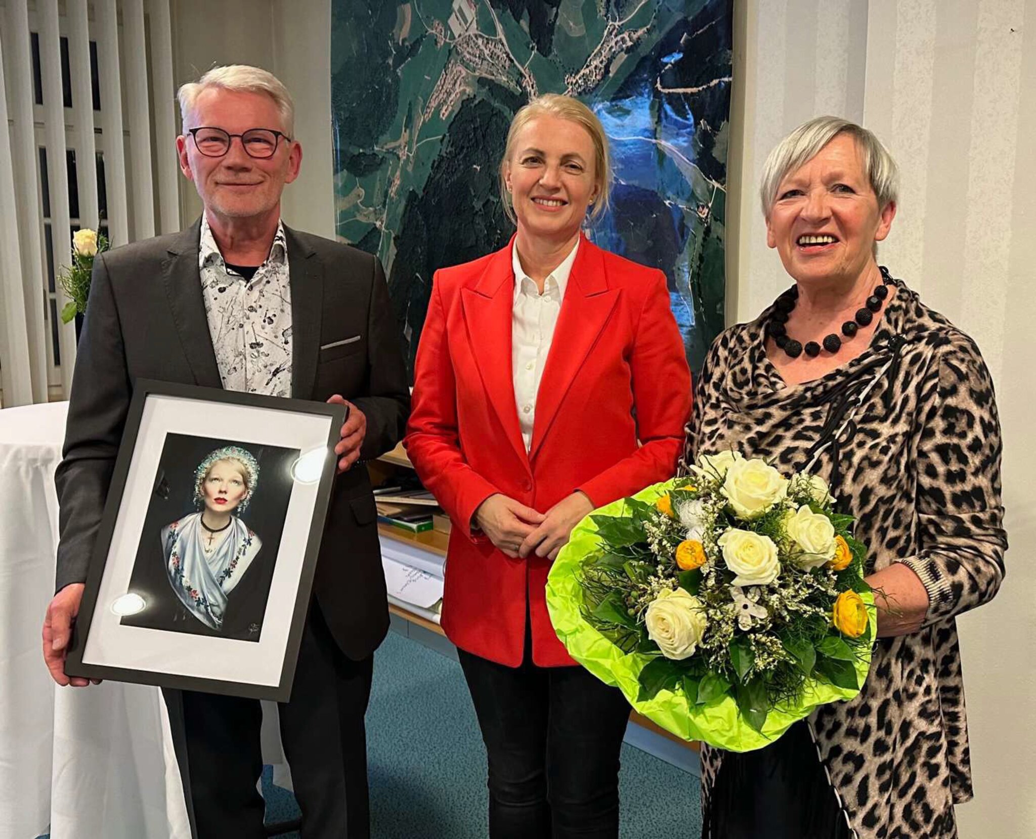 Empfang der Gemeinde Mühlenach: 70. Geburtstag von Karl Burger - Mühlenbach