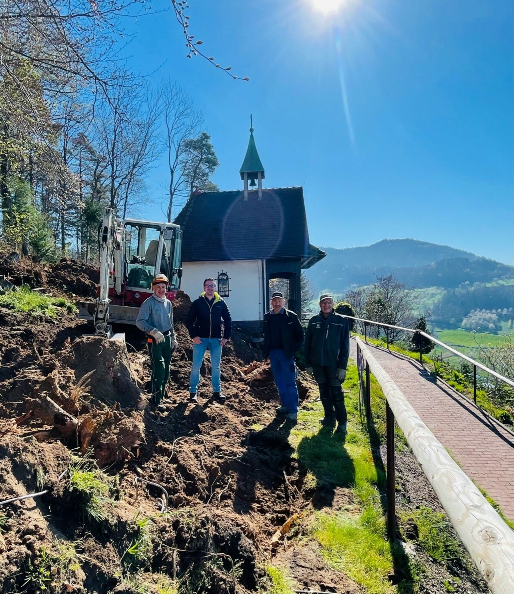 Kappelrodecker Blosekopfkapelle: Panorama-Platz wird neu gestaltet ...