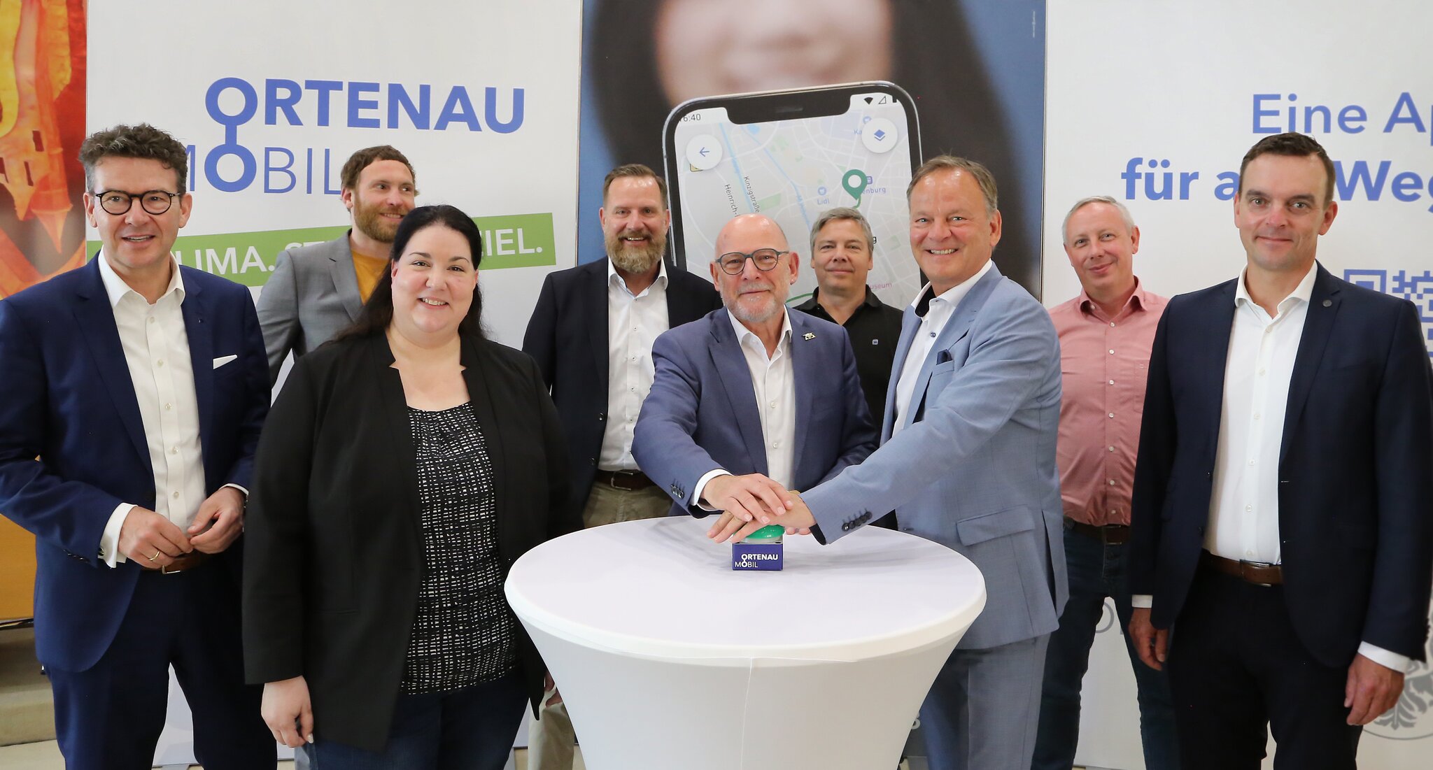 Für neue Mobilitäts-App: Minister und Landrat geben Startschuss - Offenburg