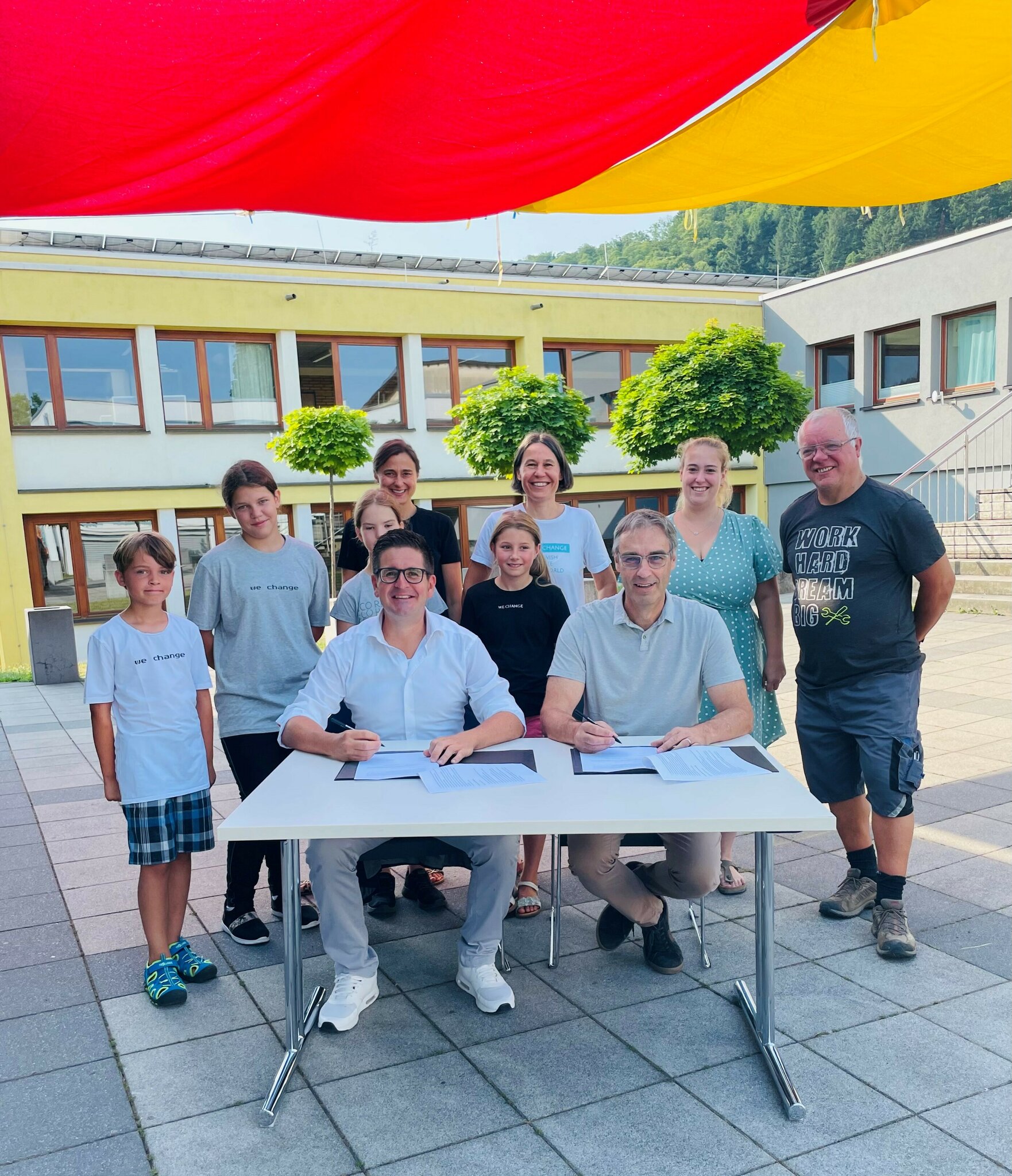 Schloßbergschule und Gemeinde: Vereinbarung für Klimaschutz ...