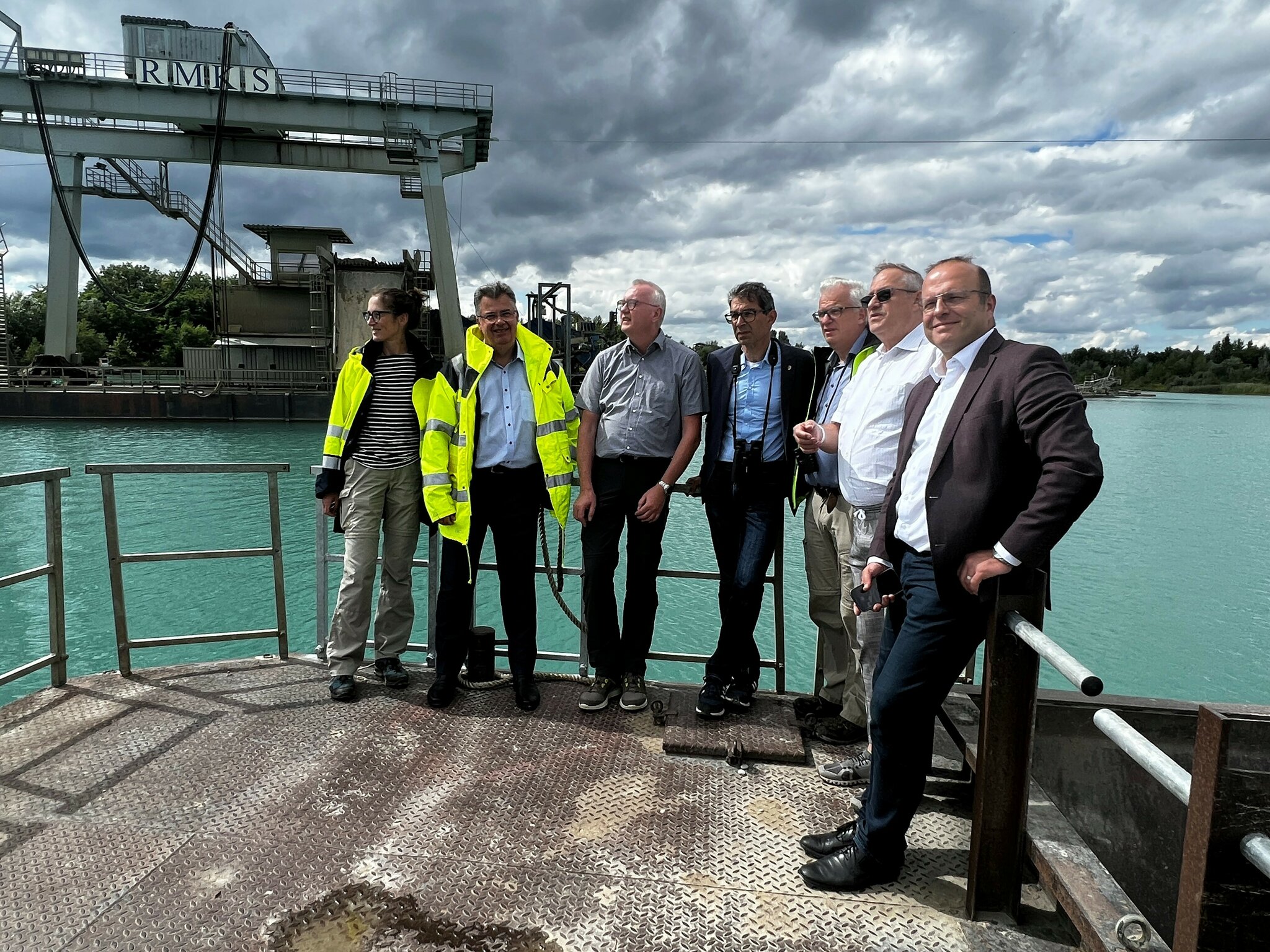 Sommerreise des Staatssekretärs: André Baumann zu Besuch bei RMKS in Meißenheim - Meißenheim