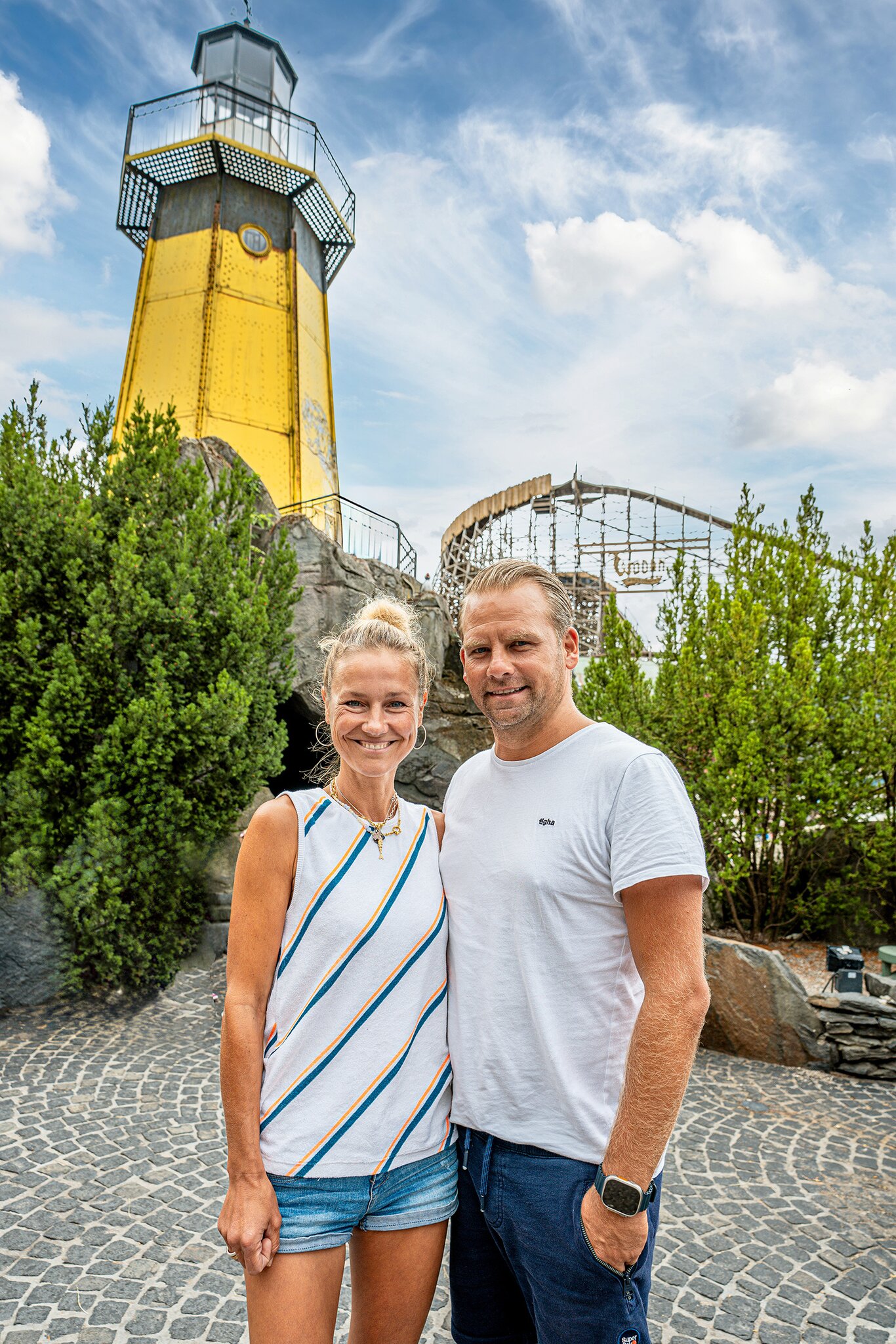 Im Europa-Park: Rhea Harder-Vennewald erlebt actionreichen Tag - Rust