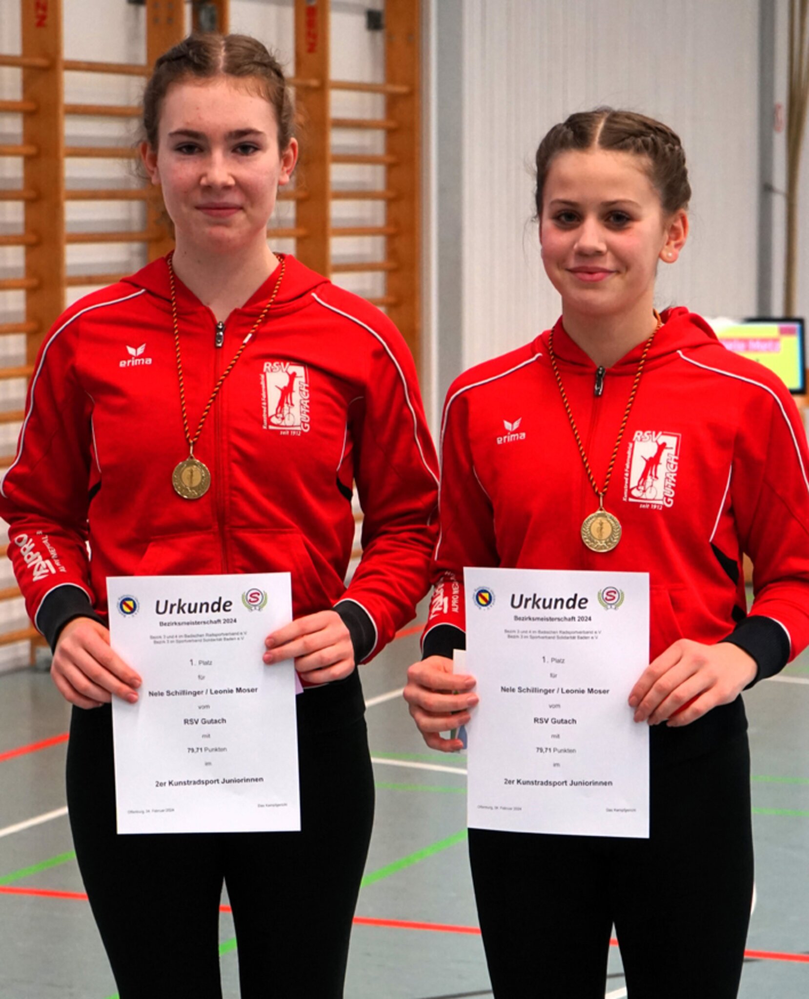 Kunstradfahren: Bestleistung für Leonie Moser und Nele Schillinger ...