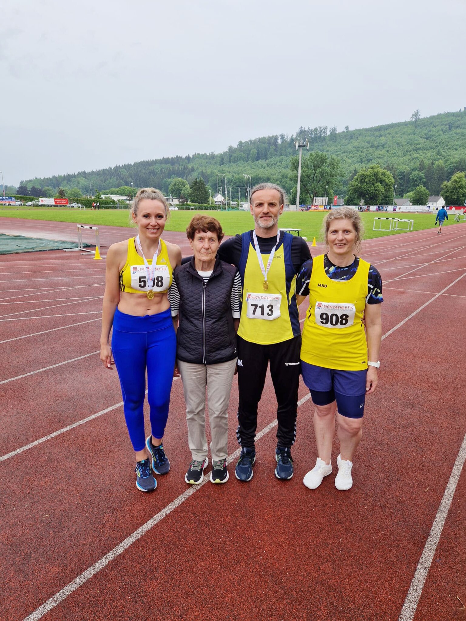 Starke Leistungen der KFV-Athleten Regina Burbach und Branko Kersic - Kehl