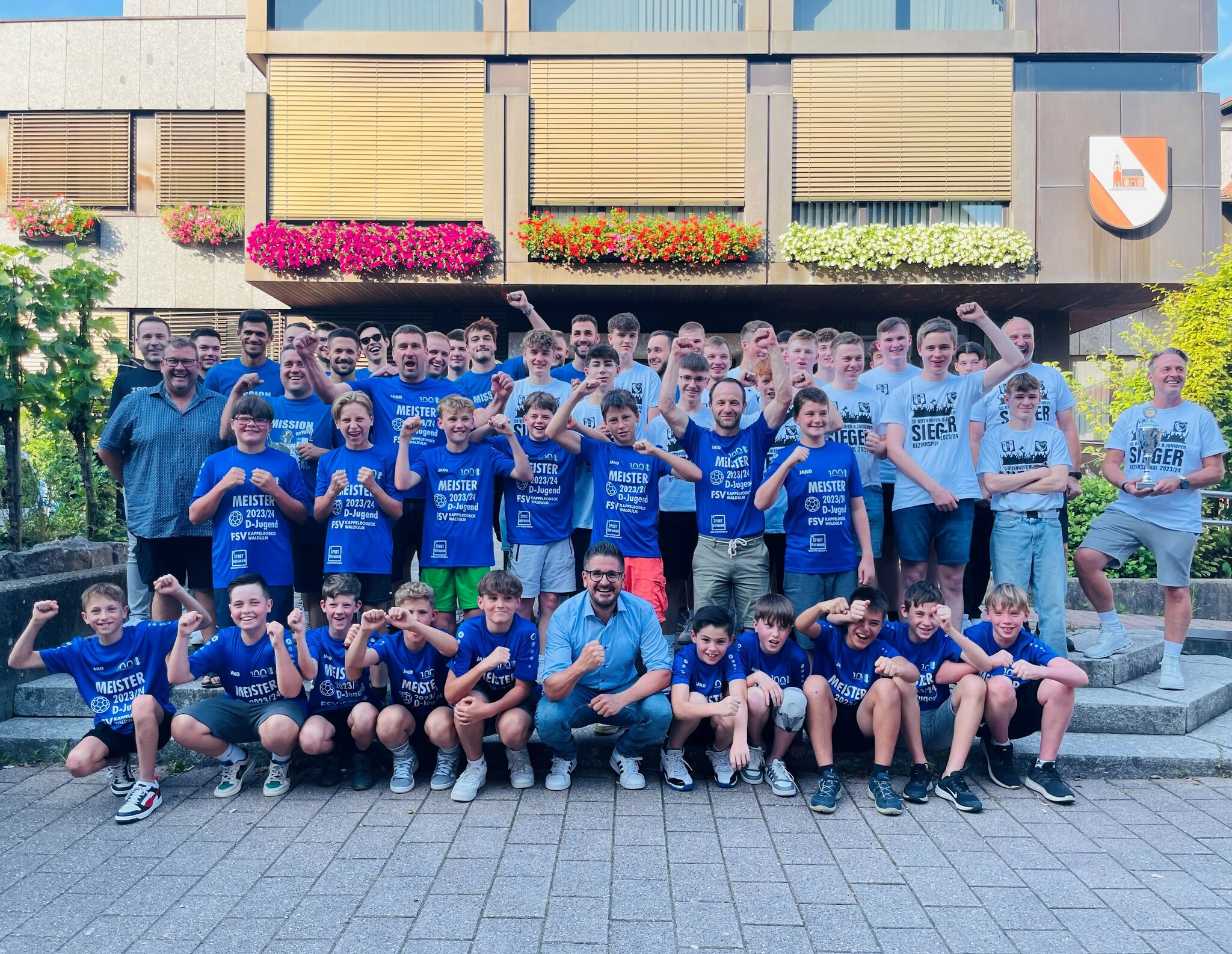 FSV Kappelrodeck holt sich das Triple: Bürgermeister empfängt Meister ...