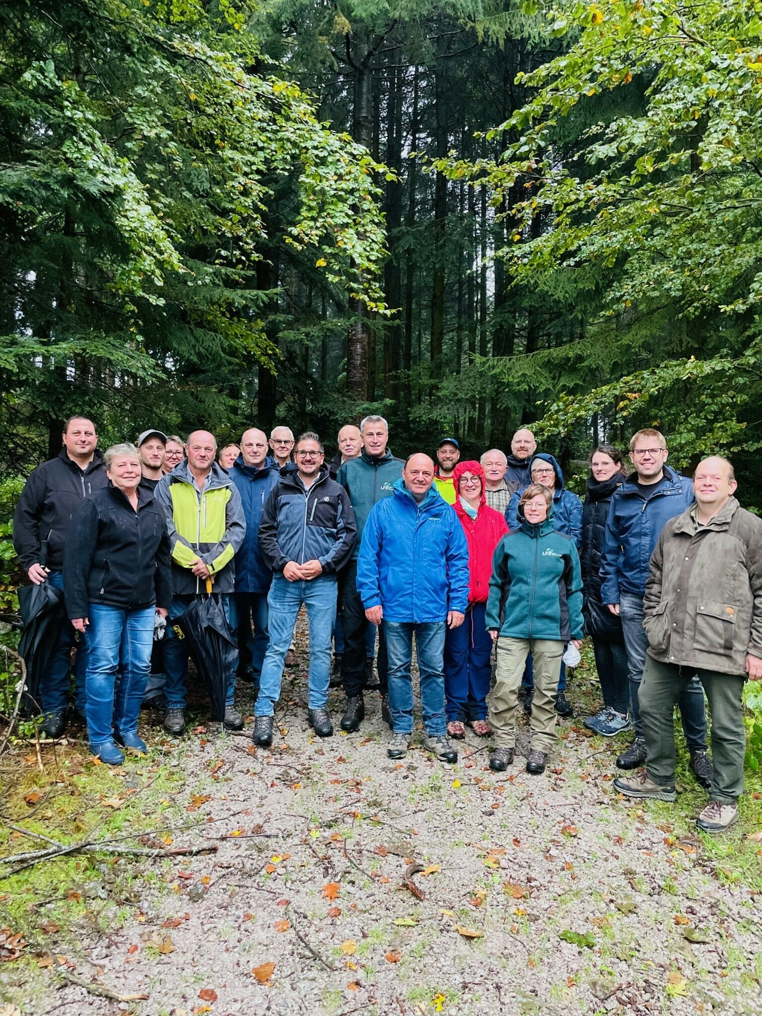 Räte informieren sich vor Ort: Waldbegehung in Kappelrodeck und Waldulm ...