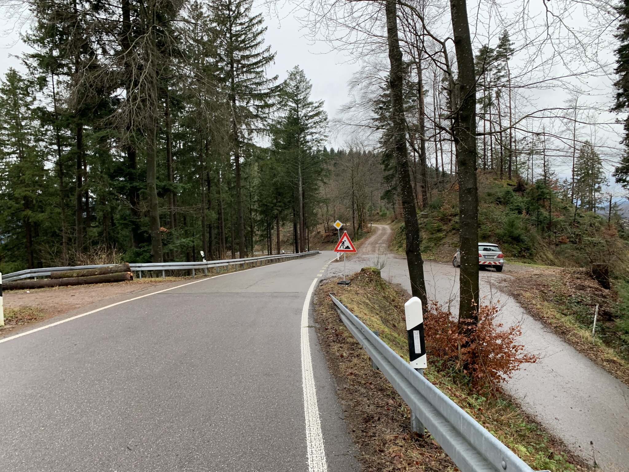 Wegen Hangrutschen: Oppenauer Steige ist nur einspurig befahrbar - Oppenau