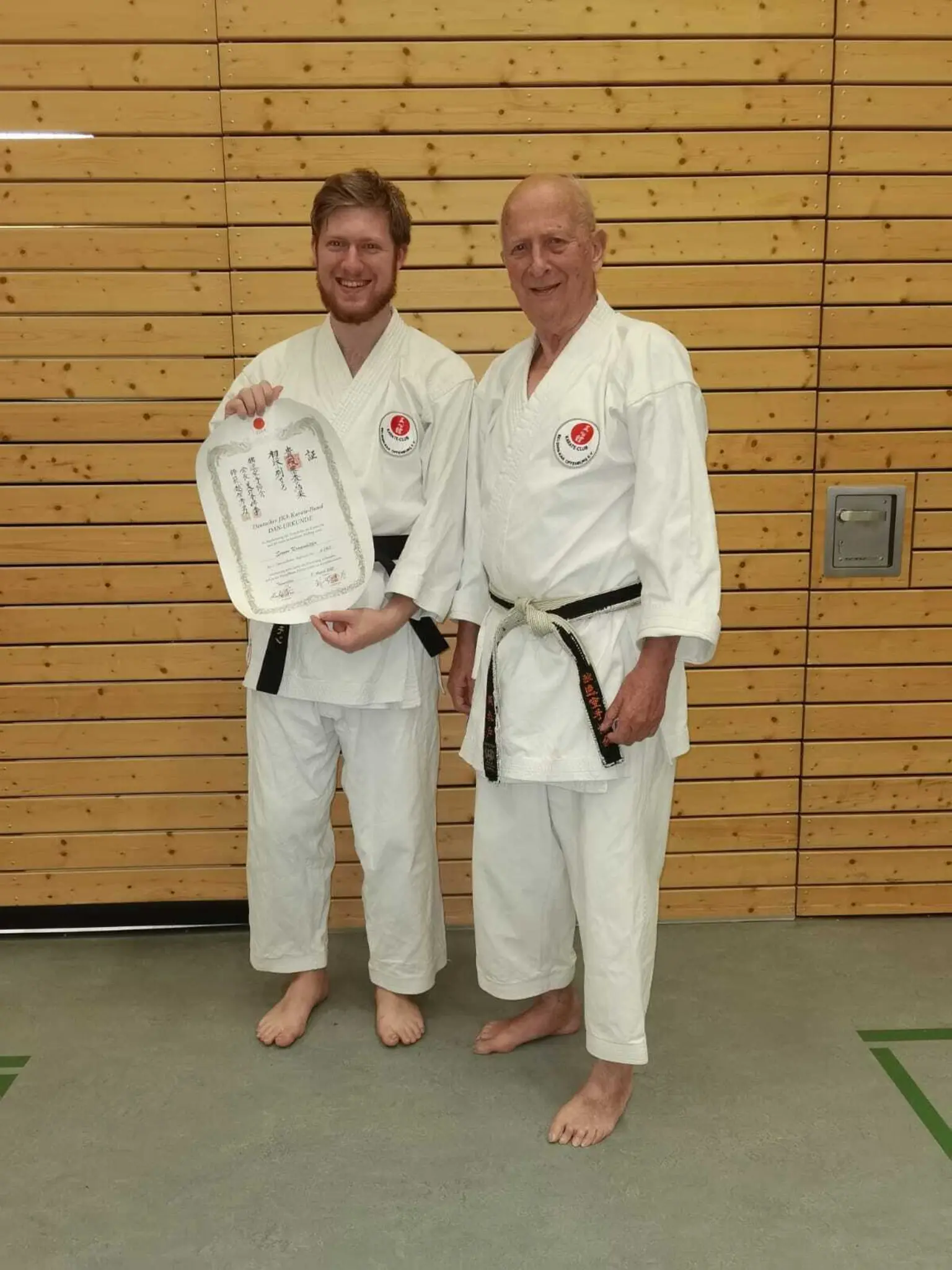 Karate: Neuer Dan-Träger beim Karate-Club Sei-Shin-Kan Offenburg e.V ...