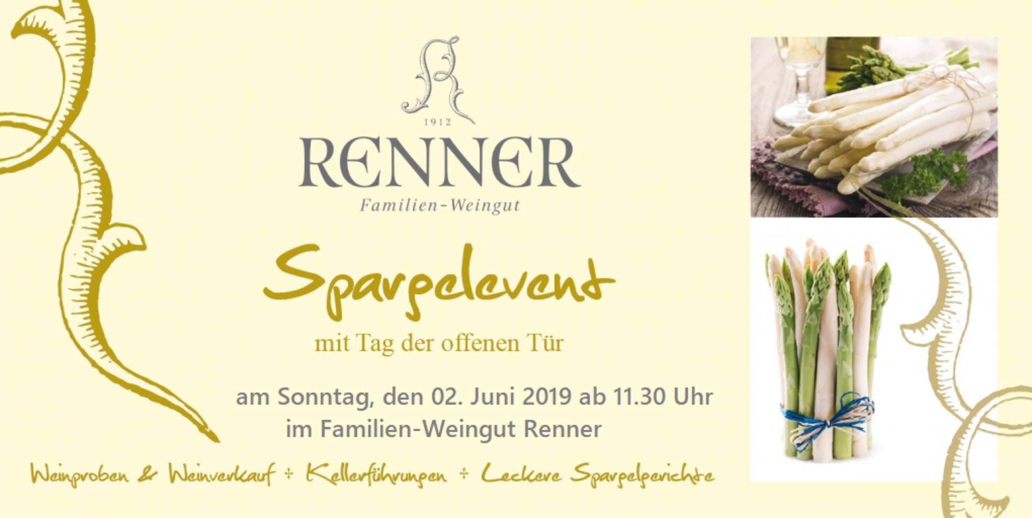 Spargelevent mit Tag der offenen Tür