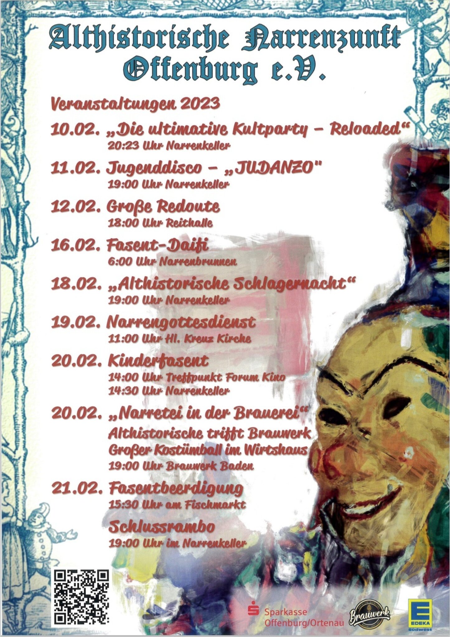 Volles Programm der Althistorischen Narrenzunft Offenburg e.V ...