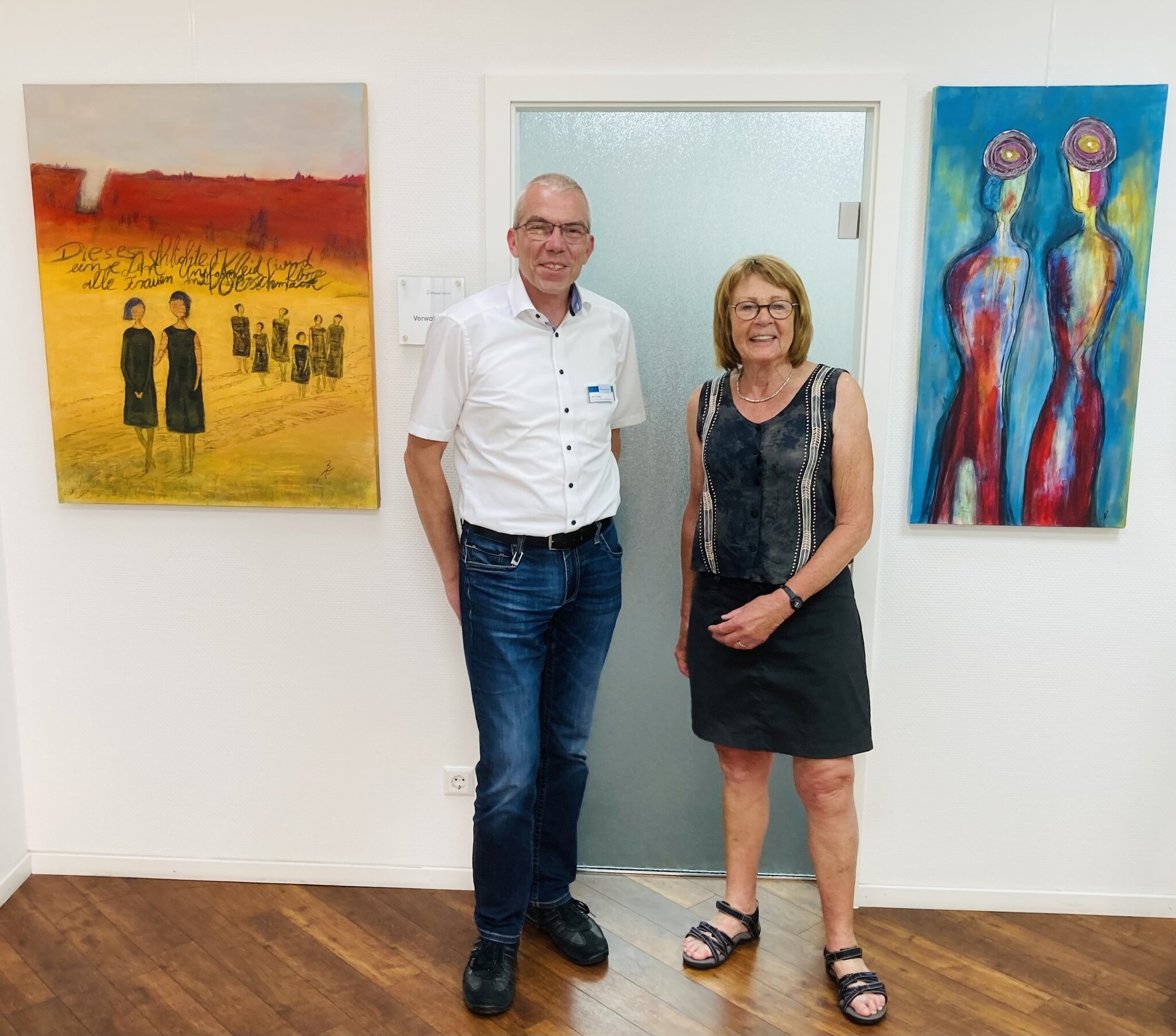 Ausstellung | Brigitte Fricke-Kolle | „Die Kraft der Farben“