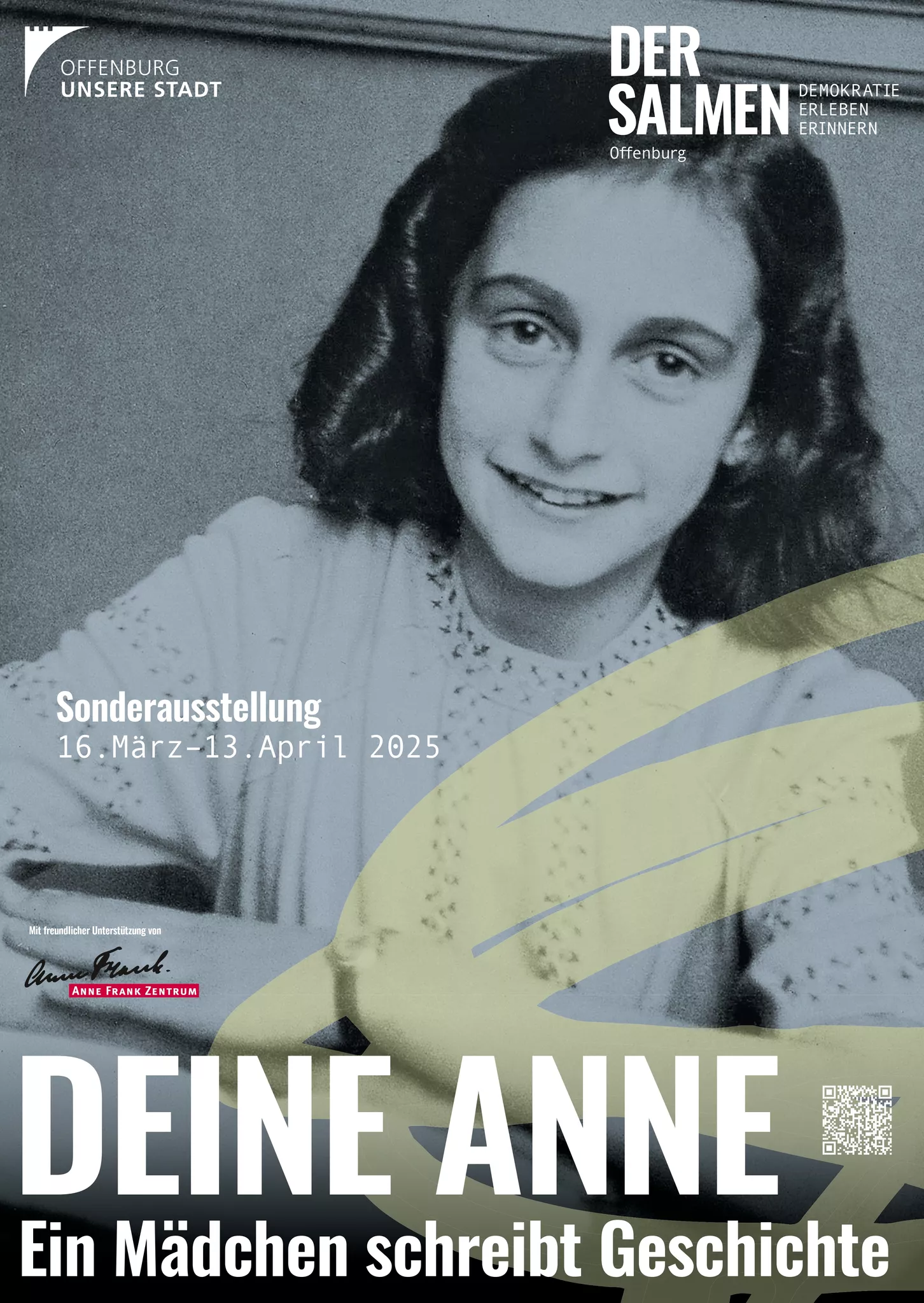 Ausstellung des Anne Frank Zentrums e.V. aus Berlin: „DEINE ANNE. EIN ...
