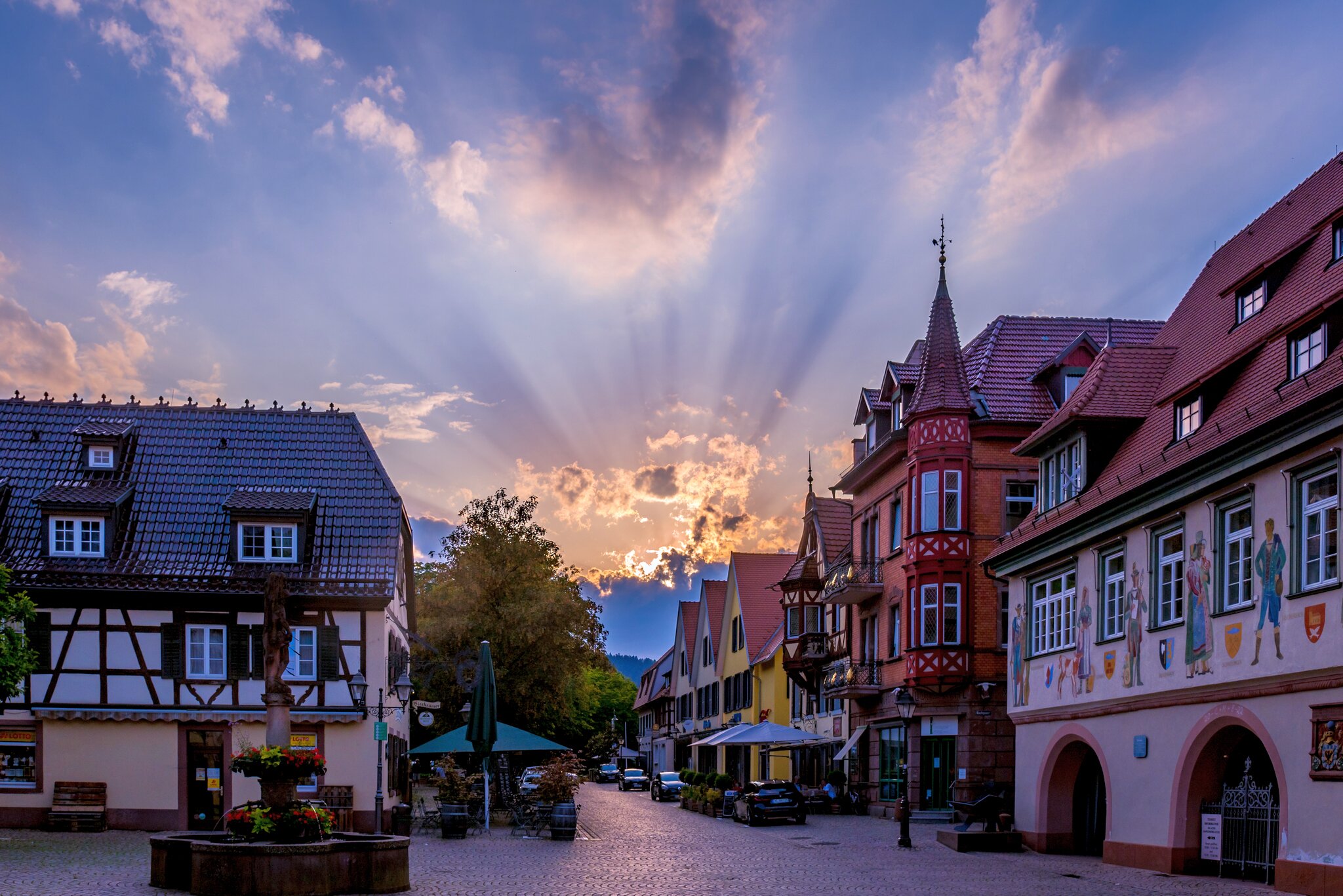 "Strahlendes" Haslach im Kinzigtal
